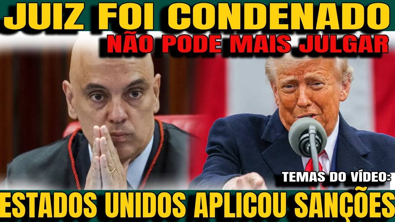 PEDIDO DE PRISÃO !JUIZ CONDENADO POR UNANIMIDADE !ESTADOS UNIDOS ...