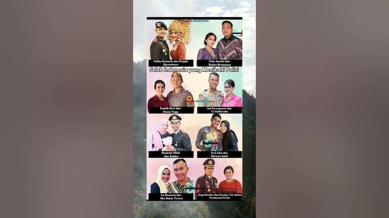 INI 8 ARTIS / SELEBRITI YANG MENIKAH DENGAN POLISI #shorts - YouTube
