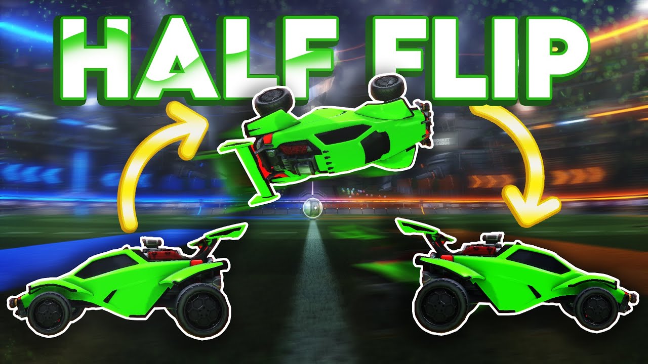 Como hacer un HALF FLIP *FACIL y RAPIDO* en Rocket League | LK - YouTube