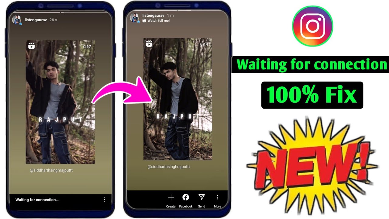 instagram story waiting for connection problem | waiting for connection ...