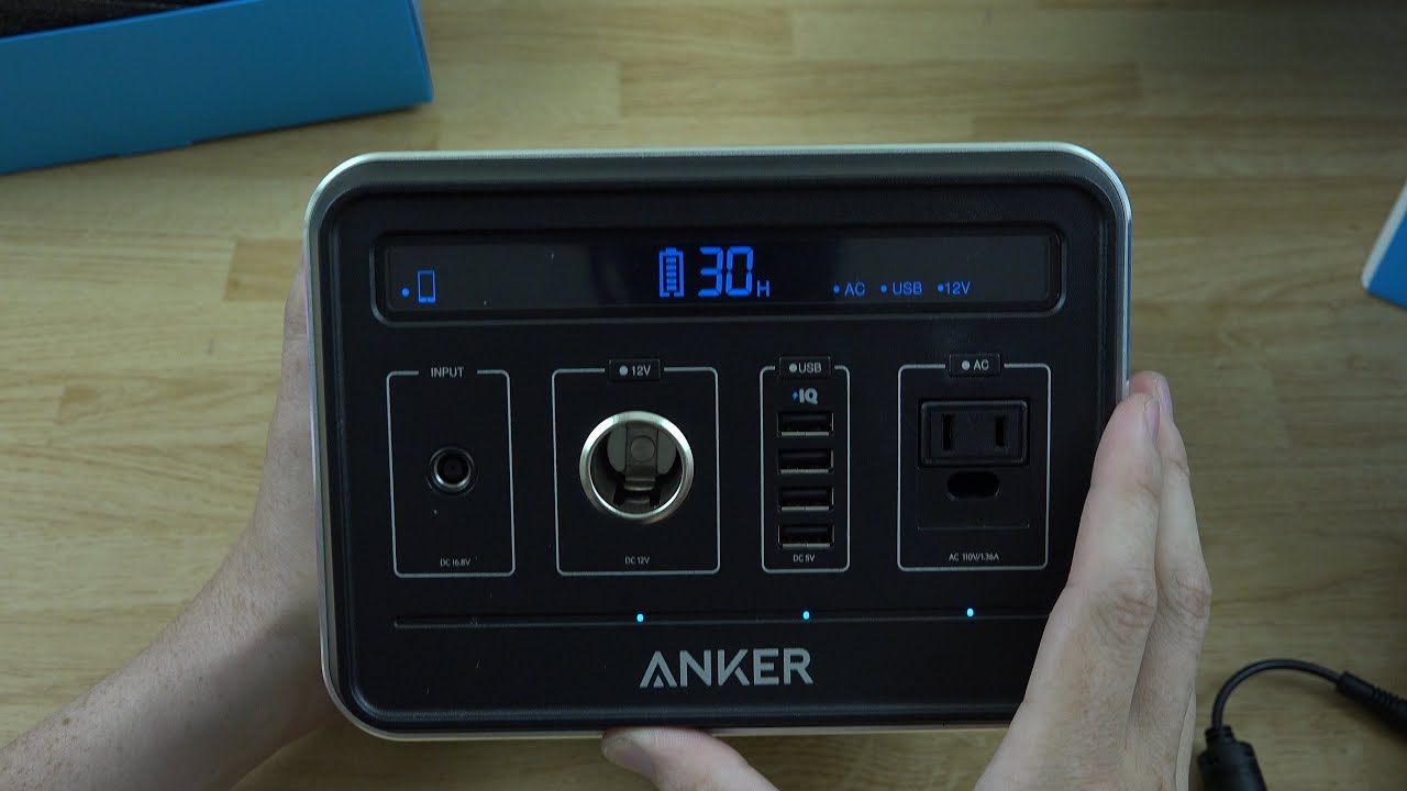 Anker PowerHouse, Most Compact 400Wh / 120,000mAh Portable Generator ...
