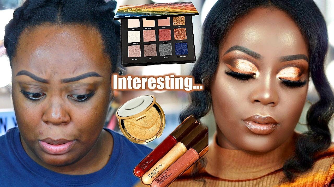 Becca Cosmetics Volcano Goddess Collection| First Impression + Makeup ...