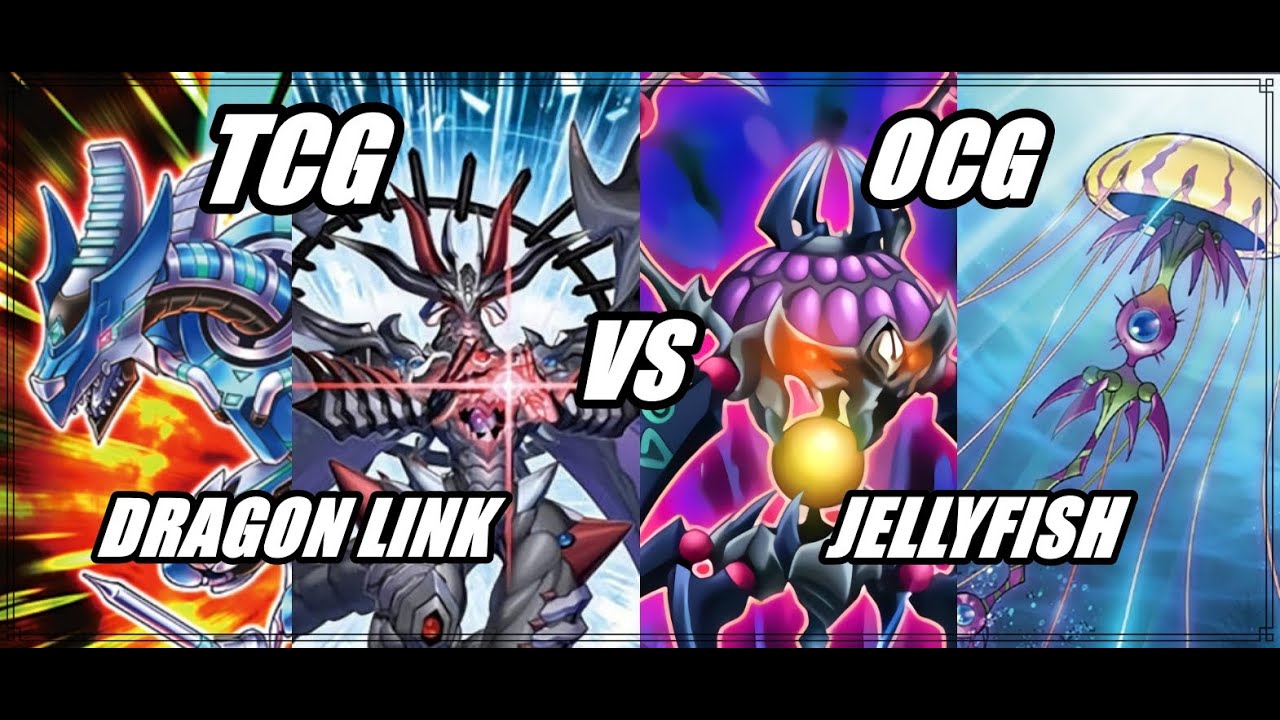 Yu-Gi-Oh! TCG VS OCG!? 3 MAXX "C"!? DRAGON LINK VS JELLYFISH - YouTube