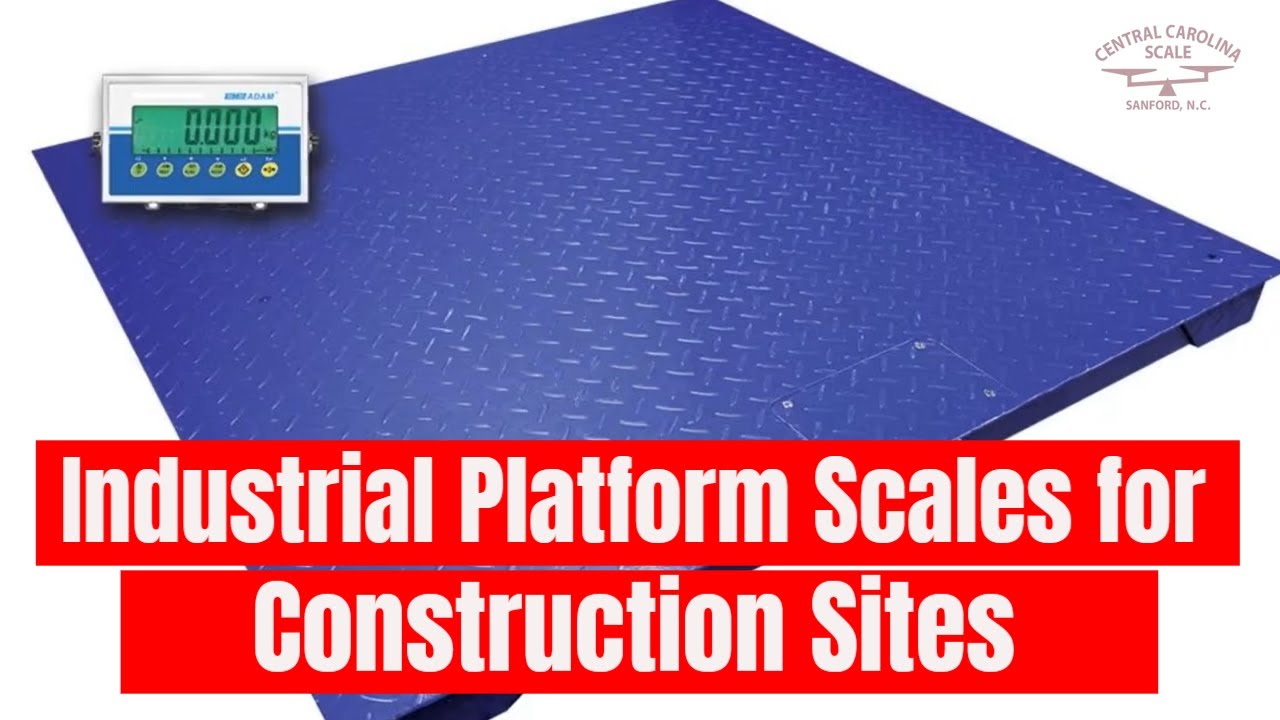 Key Features to Look for in Industrial Weighing Scales for Construction ...
