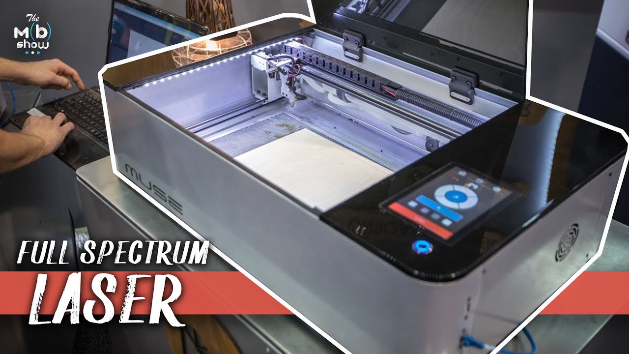Full Spectrum Laser Engraver and Laser Cutter with Walker McKeag - YouTube