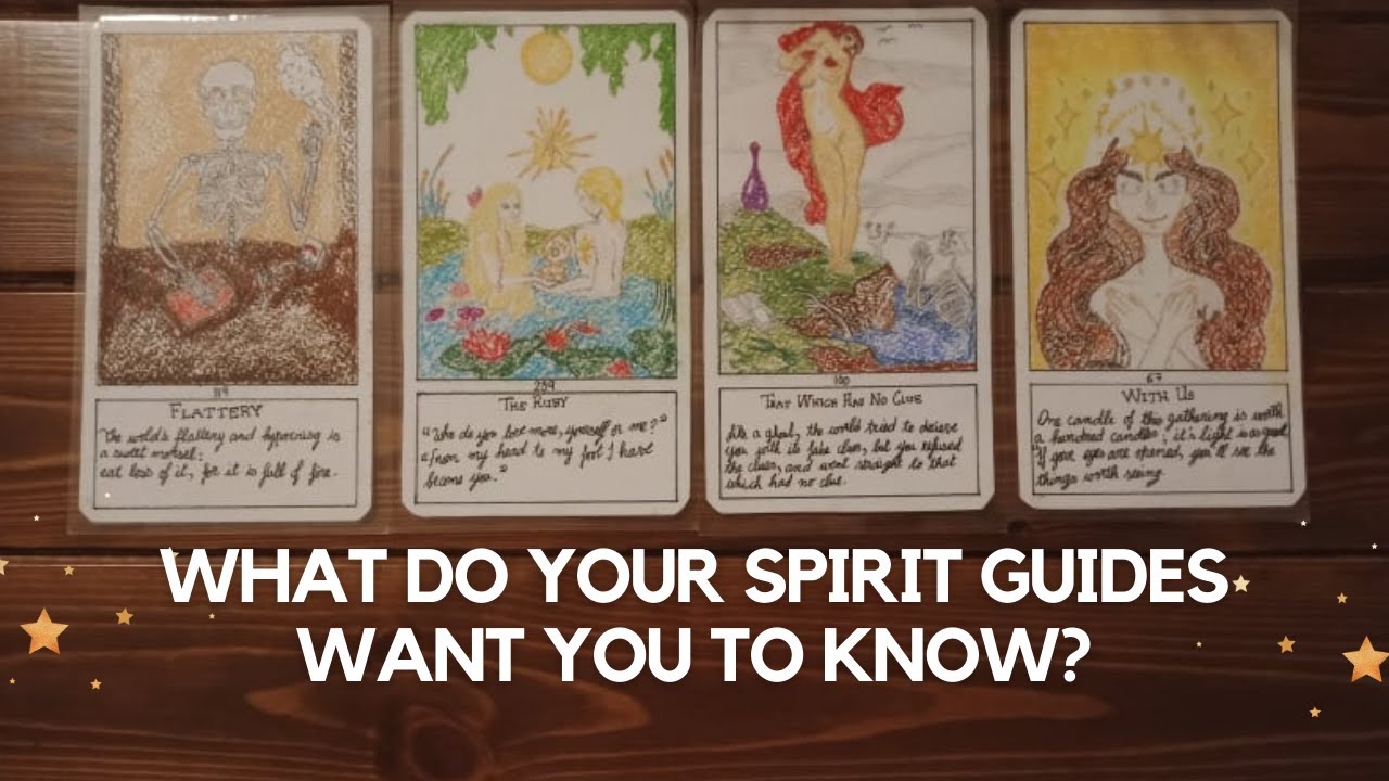 What do your spirit guides want you to know? 😇 | Pick a card - YouTube