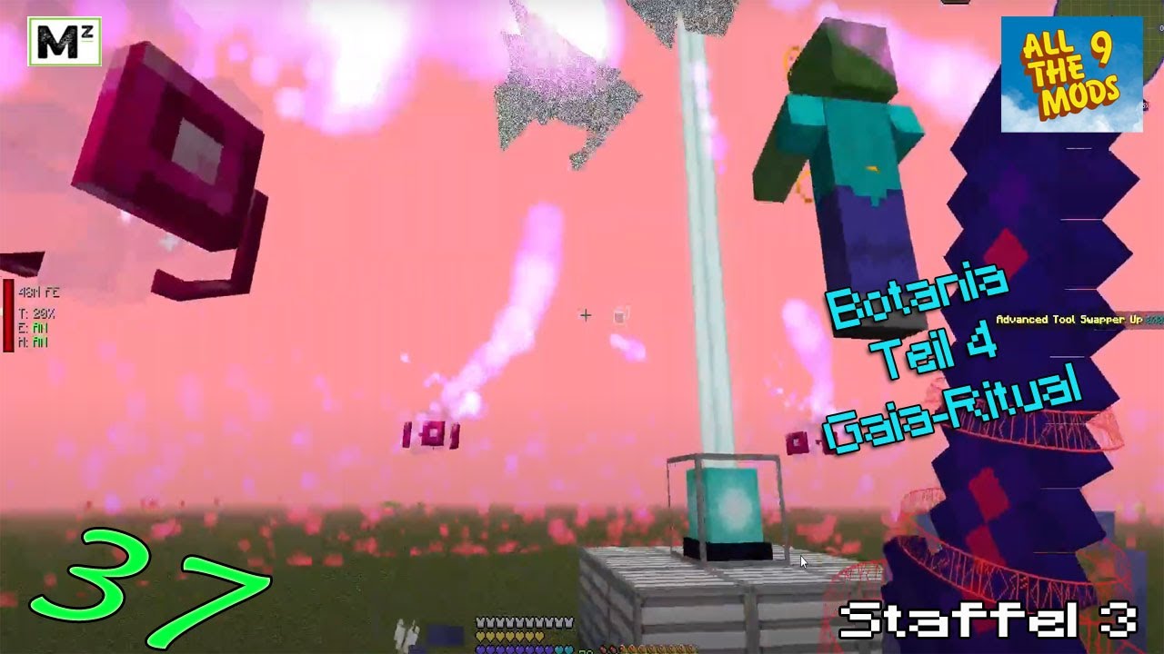 Botania - Teil 4 - Gaia-Ritual [S3-37] Minecraft ATM9 - YouTube