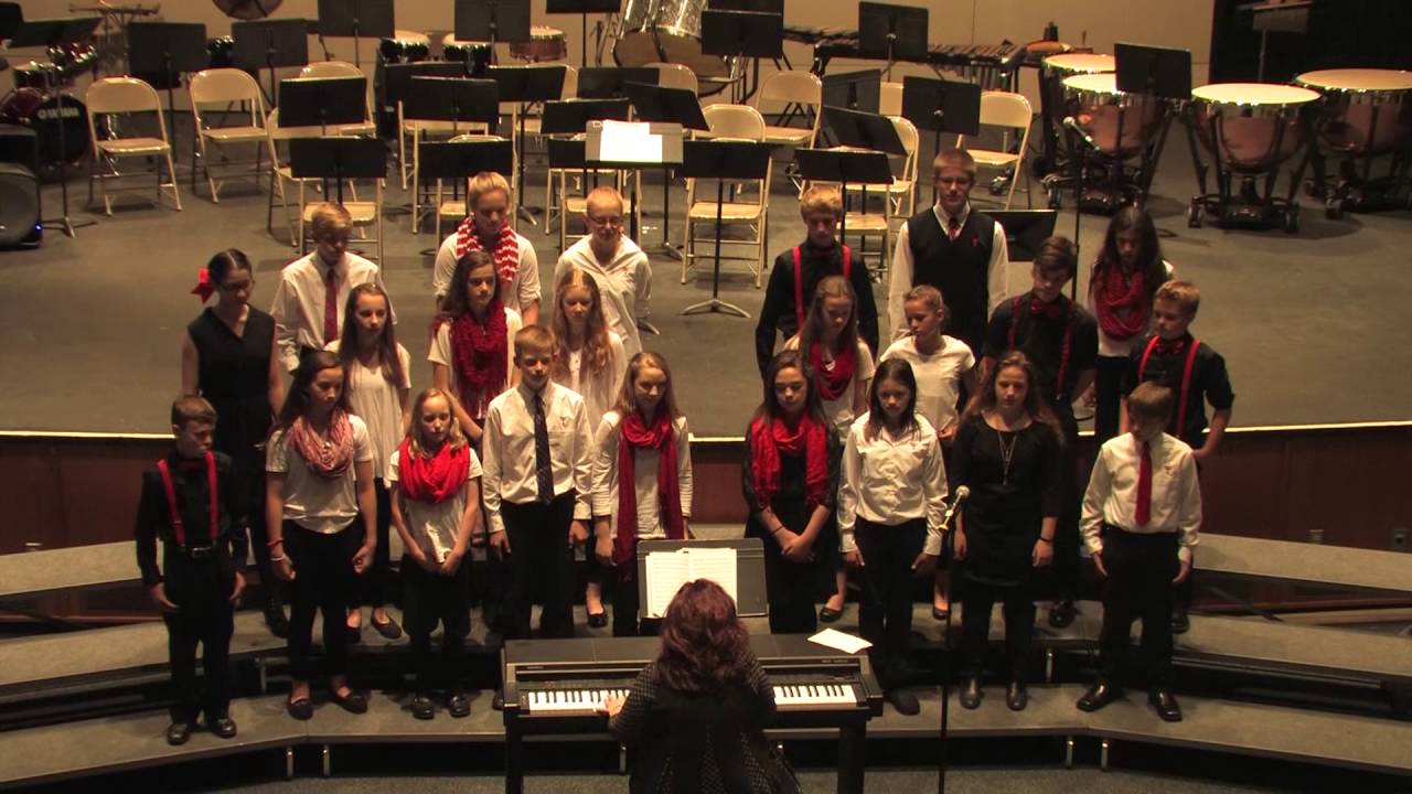 03 antiphonal cantate - Junior High Choir - YouTube