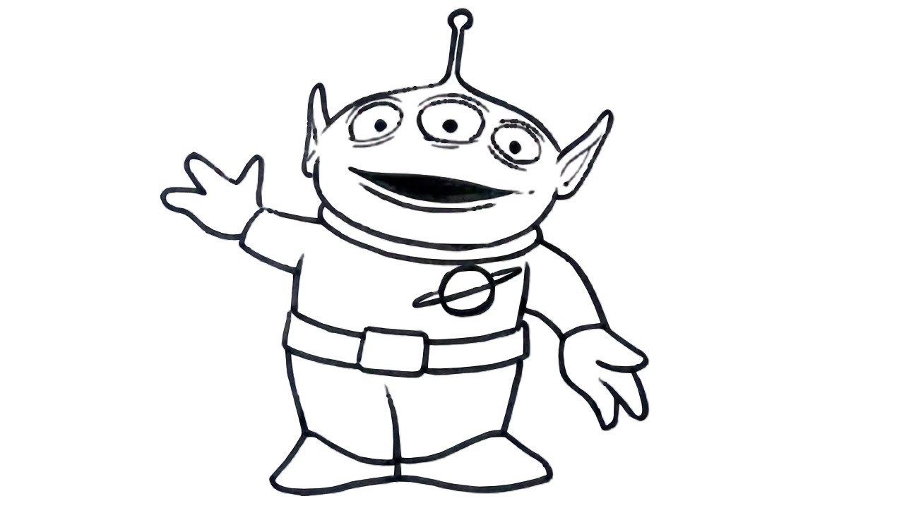 How to Draw a Cute Alien Character | Easy Step-by-Step Drawing Tutorial ...