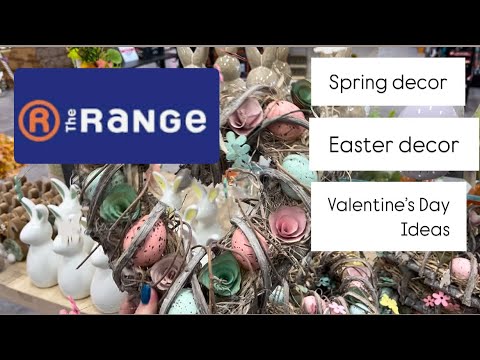 SPRING AND EASTER DECOR at THE RANGE 🛍️ SHOP WITH ME VALENTINES DAY ...