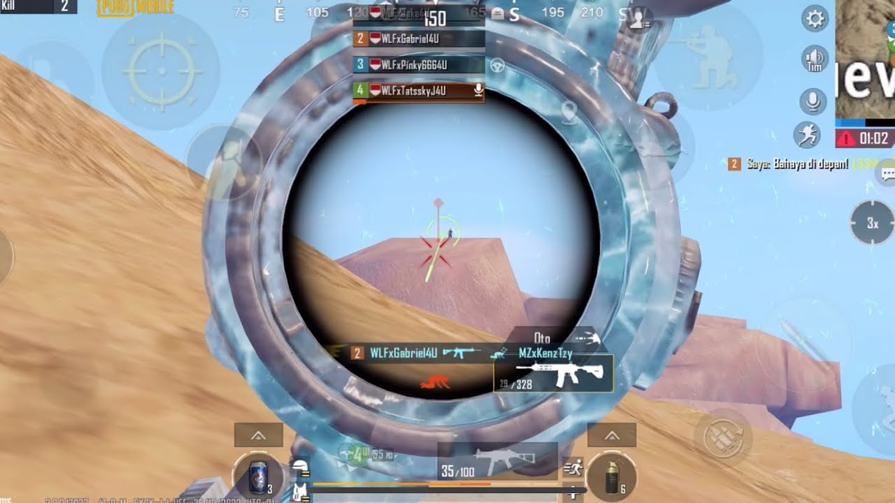 POV MATCH TOURNAMENT | MATCH MIRAMAR | AIM CENTANG CENTING KELUAR - YouTube