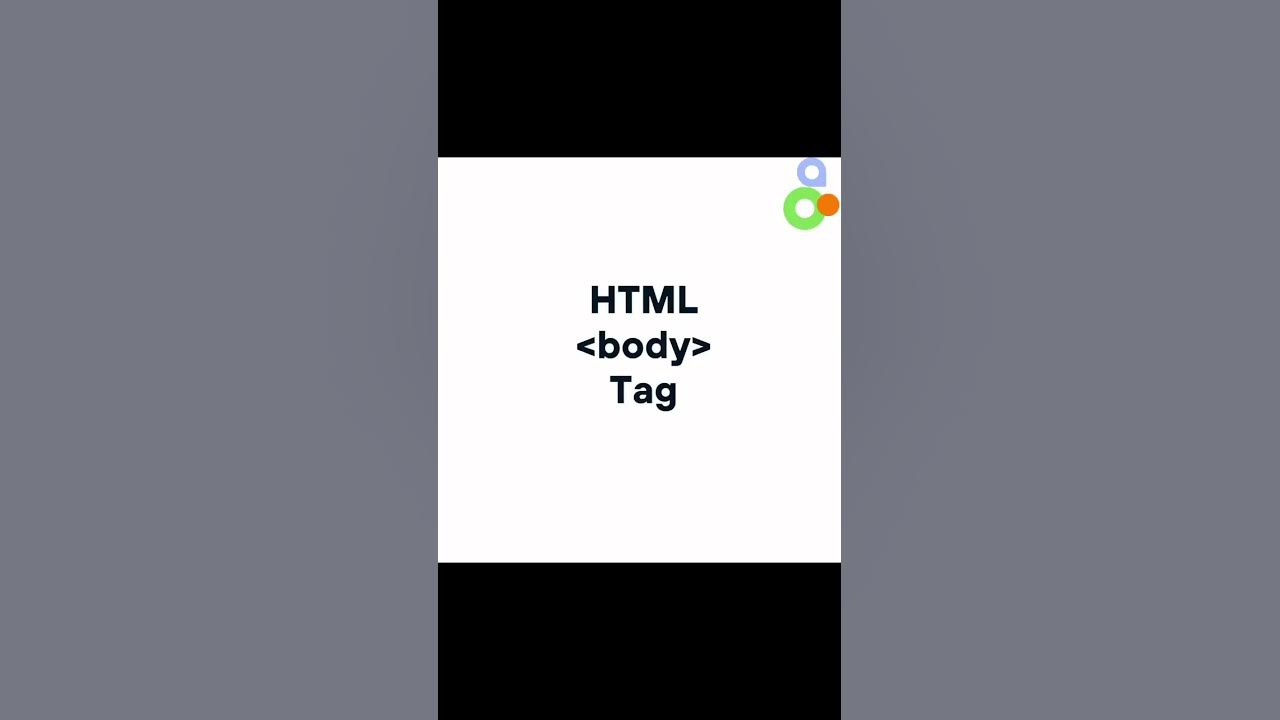 Html Body Tag Html Html5 Htmlcss Htmltutorial Htmlelements Htmltutorial Htmlcode Youtube 5609
