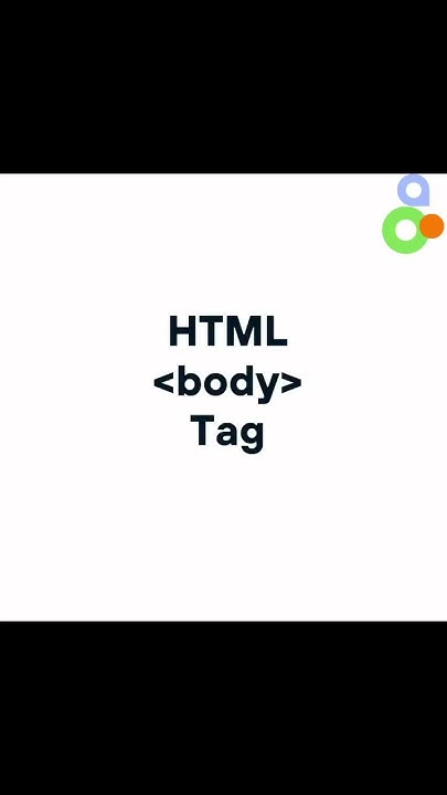 Html Body Tag Html Html5 Htmlcss Htmltutorial Htmlelements Htmltutorial Htmlcode Youtube
