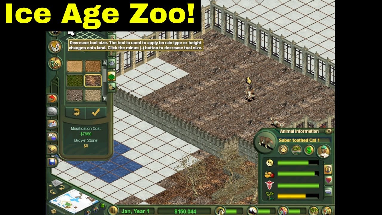 The ICE AGE ANIMAL ZOO! (Zoo Tycoon Pt. 6) - YouTube