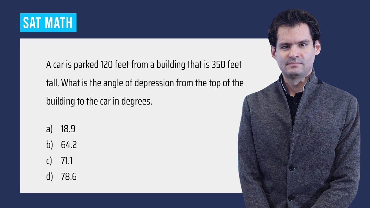 SAT Math: Trigonometry 3 | SAT数学备考每日1题讲解：三角学练习题3 - YouTube