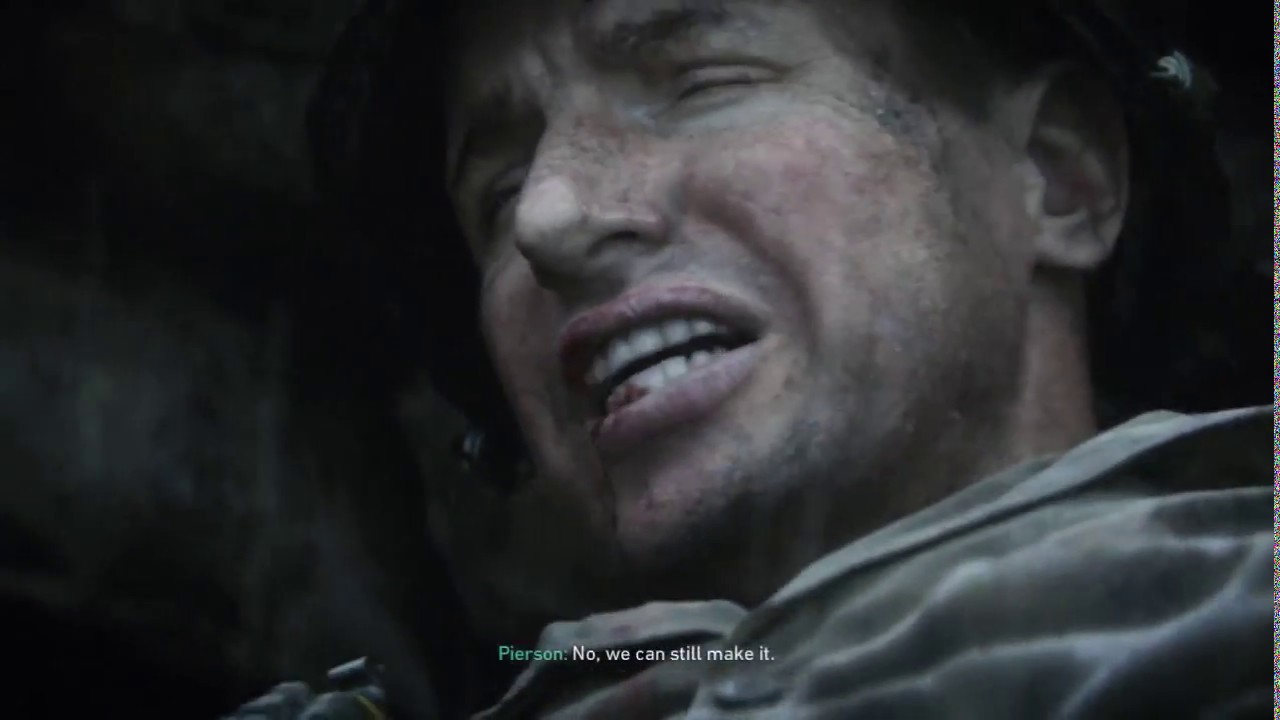 Call of Duty World WarII-Sad moment|Turner's Death - YouTube