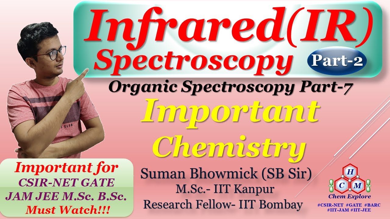 Infrared(IR) Spectroscopy in Organic Chemistry (Part-2) || Organic ...