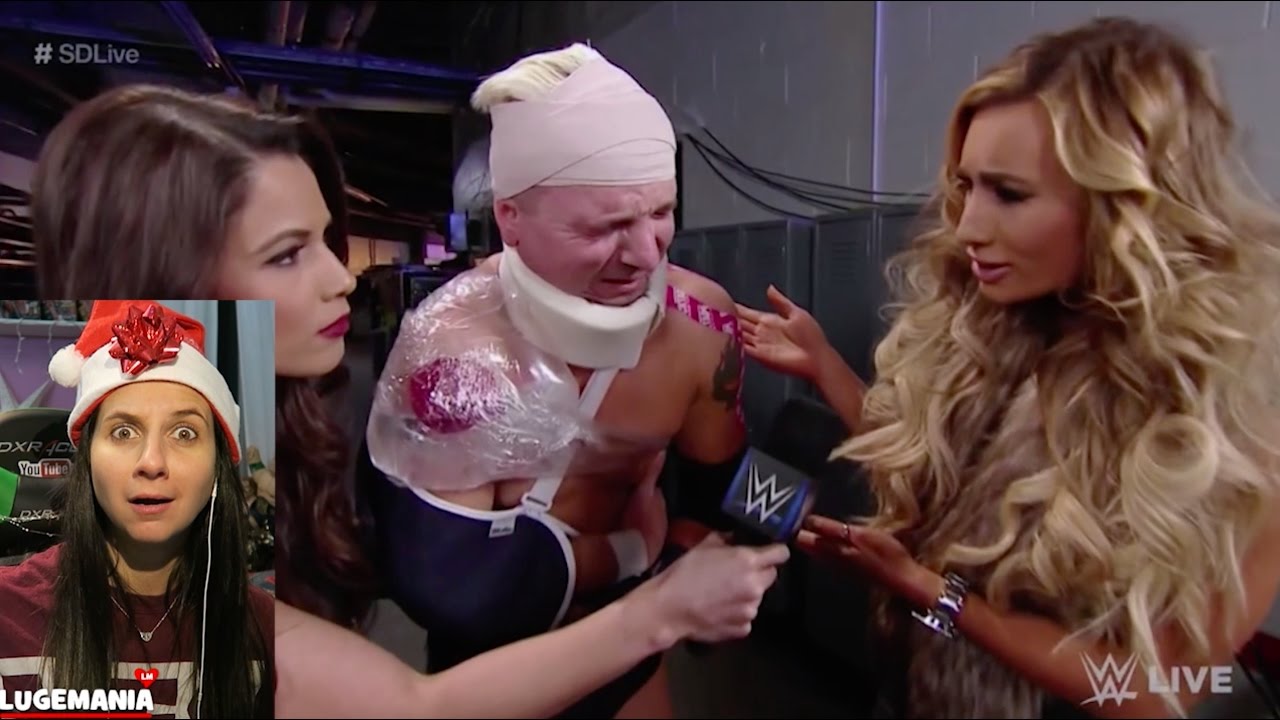 WWE Smackdown 12/20/16 Carmella and JAMES ELLSWORTH?? - YouTube