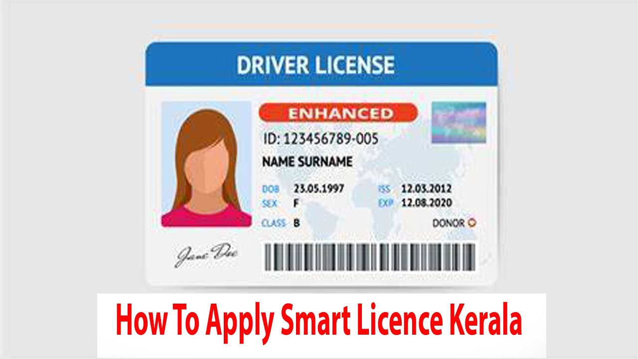 How to apply new PVC card kerala smart Licence - YouTube