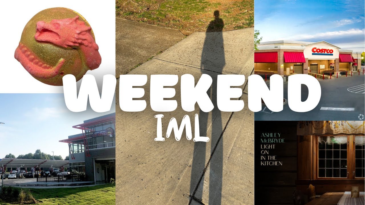 WEEKEND IML | Costco Haul, Bath Bombs & Hot Girl Walks - YouTube