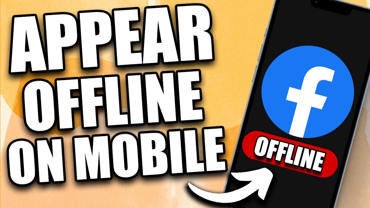 How to Appear Offline on Facebook Mobile (2024) - YouTube