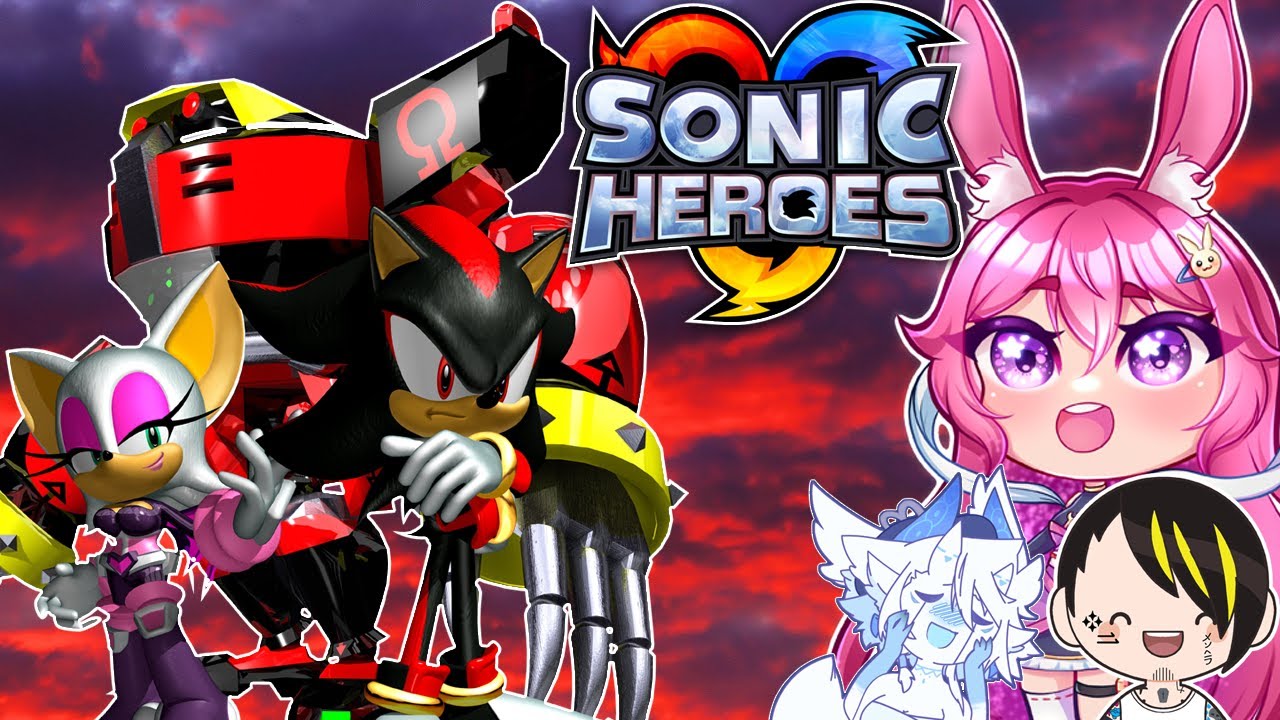 【Sonic Heroes】TEAM DARK EXPLORIN W/ TEAM DEGEN @skyeaxens @Yo-Kaiju # ...