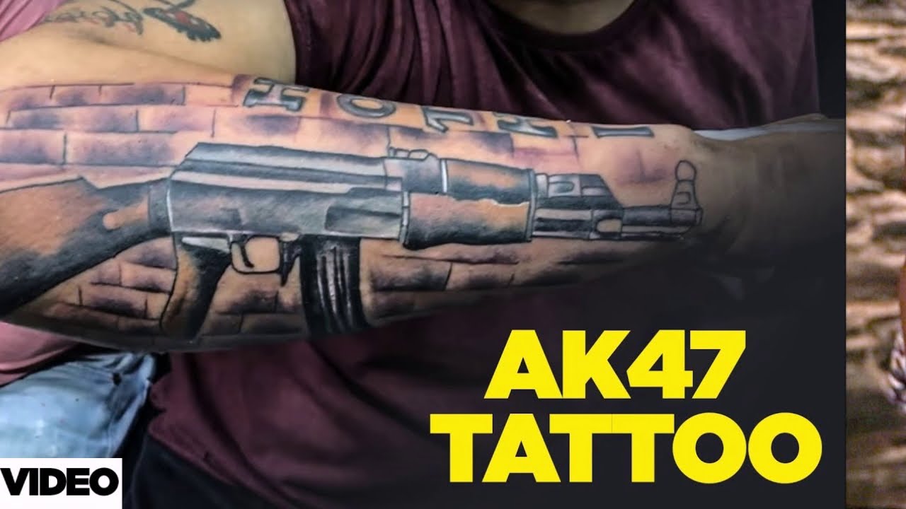 Best AK 47 assault rifle Tattoos TOP 33 - YouTube