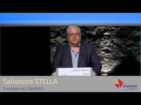 Discours d’ouverture de M. Salvatore STELLA Président du CNAEMO - YouTube