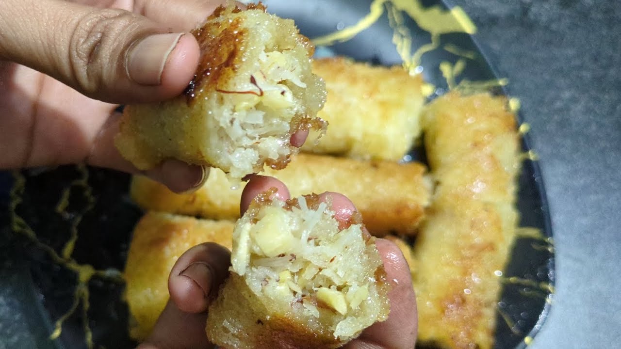 Shahi roll sweet recipe at home | instant recipe for snacks | Shai ...