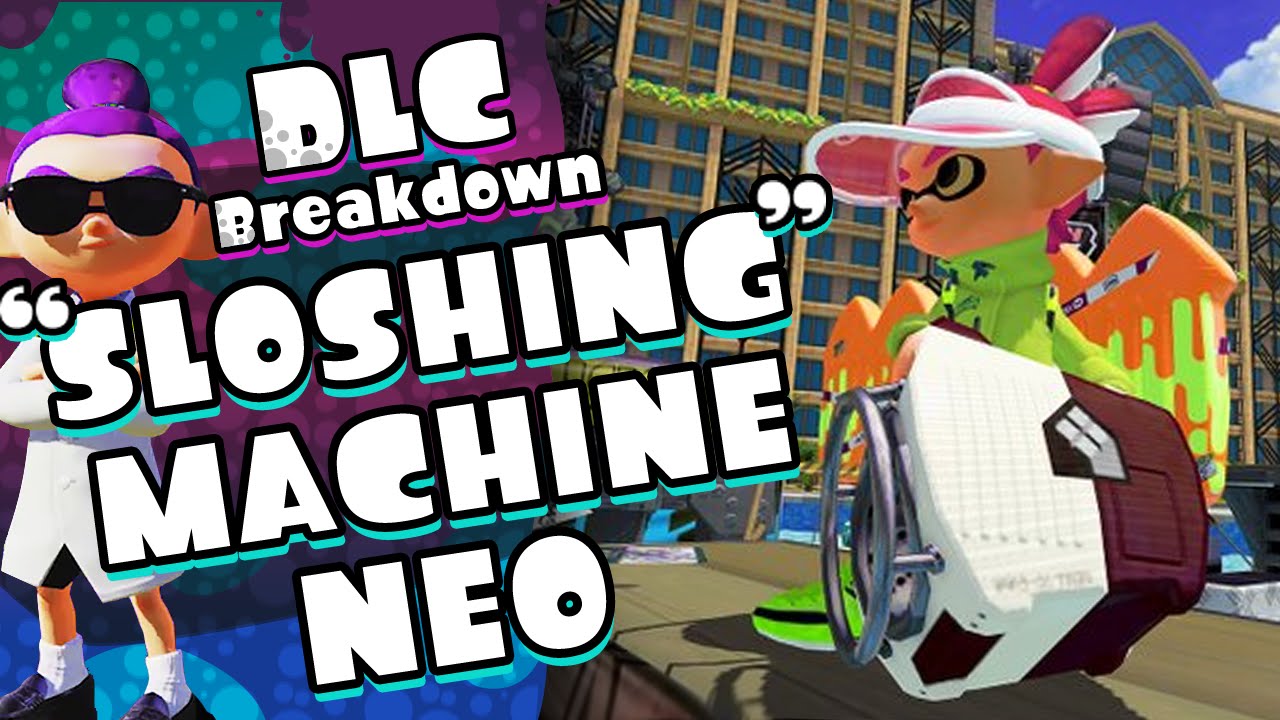 Splatoon Sloshing Machine Neo Weapon Tour & Gameplay w/ Nintendome ...