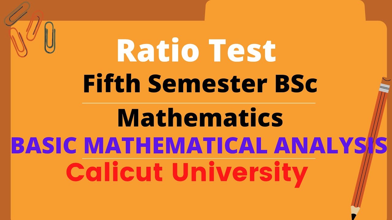 Ratio Test for sequences - YouTube
