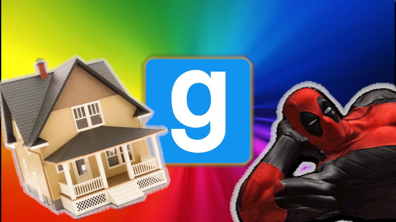House Decorating with Deadpool? | Gmod Sandbox Funny Moments - YouTube