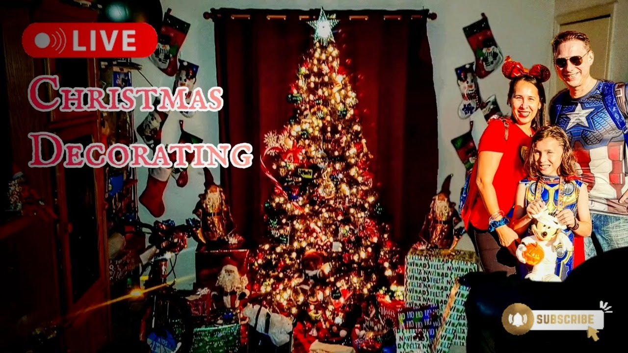 🔴LIVE Chill & Chat Christmas Tree Trimming - YouTube