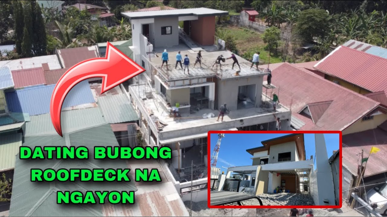DATING BUBONG ROOFDECK NA NGAYON San Simon Pampanga project - YouTube