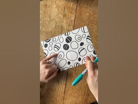Designing a Repeat Pattern by Hand - YouTube