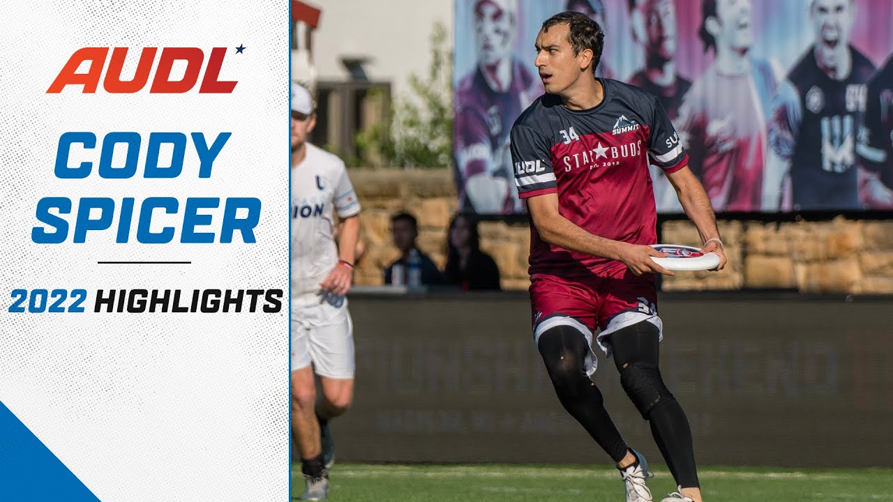 2022 AUDL: Cody Spicer highlights - YouTube