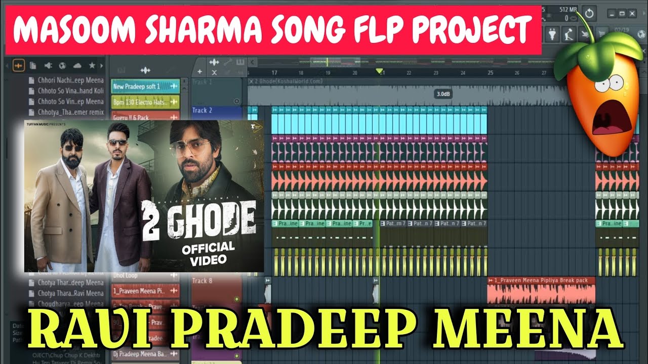 FLP Project ll 2 Ghode-Masoom Sharma ll Dj Remix FLP Project l RAVI ...