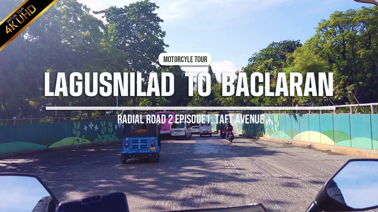 EP 1: MANILA CITY HALL TO BACLARAN | Radial Road 2 Series 4K Motorcycle ...