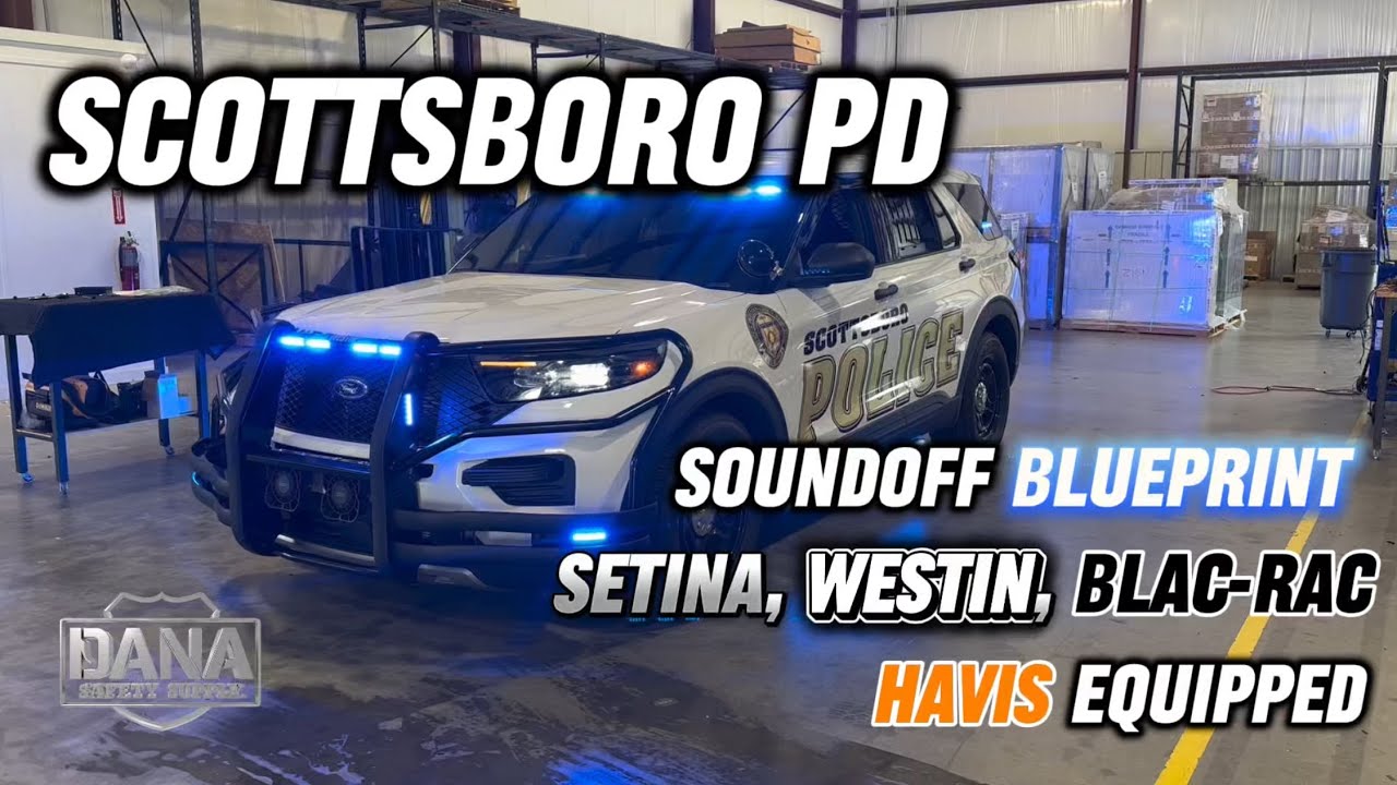 Scottsboro Police Department | (SoundOff BluePRINT build) - YouTube