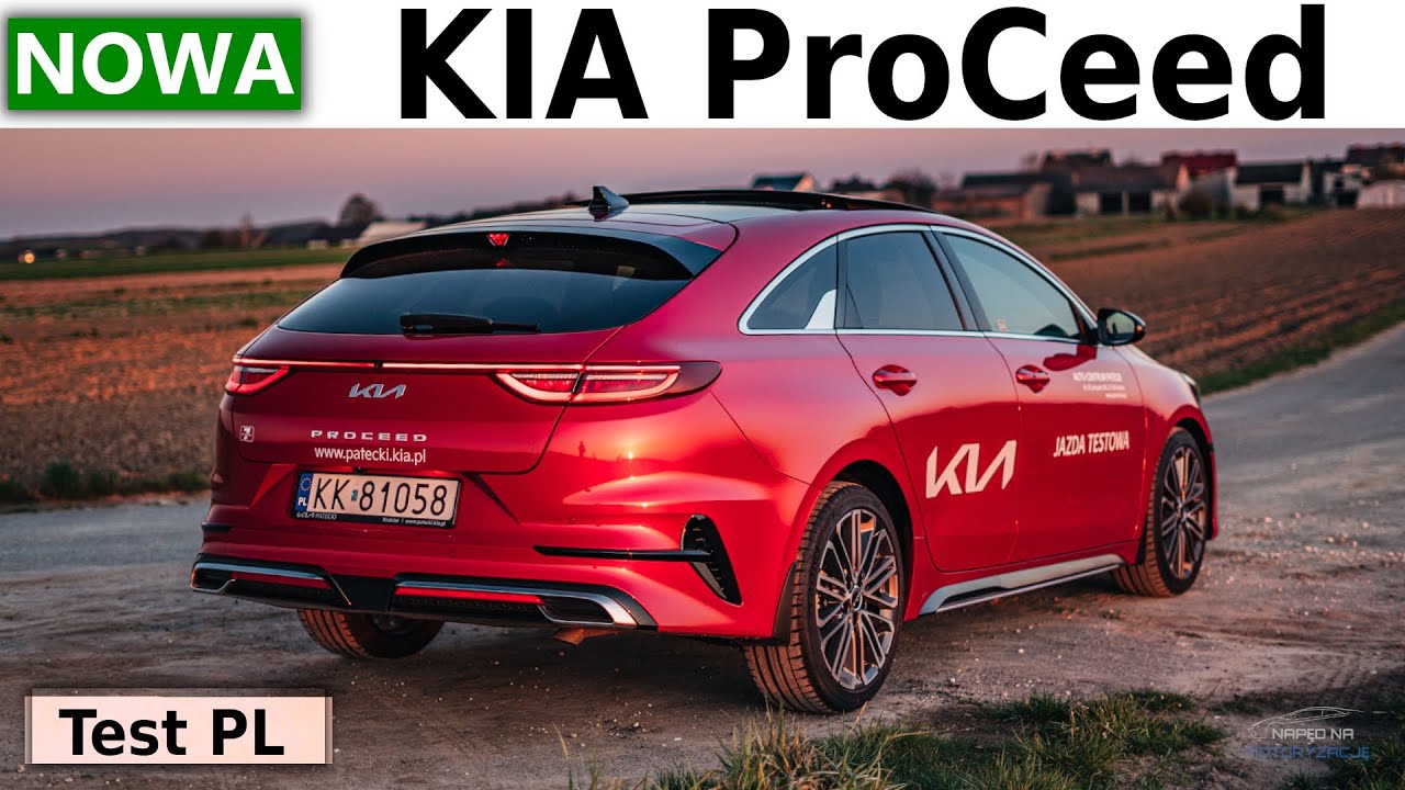 KIA ProCeed 2023 - Panamera za 1/4 Ceny - Test pl - YouTube