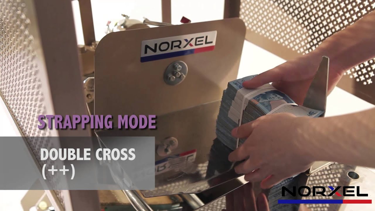 NORXEL NX 7700 - Money Banding Machine - YouTube