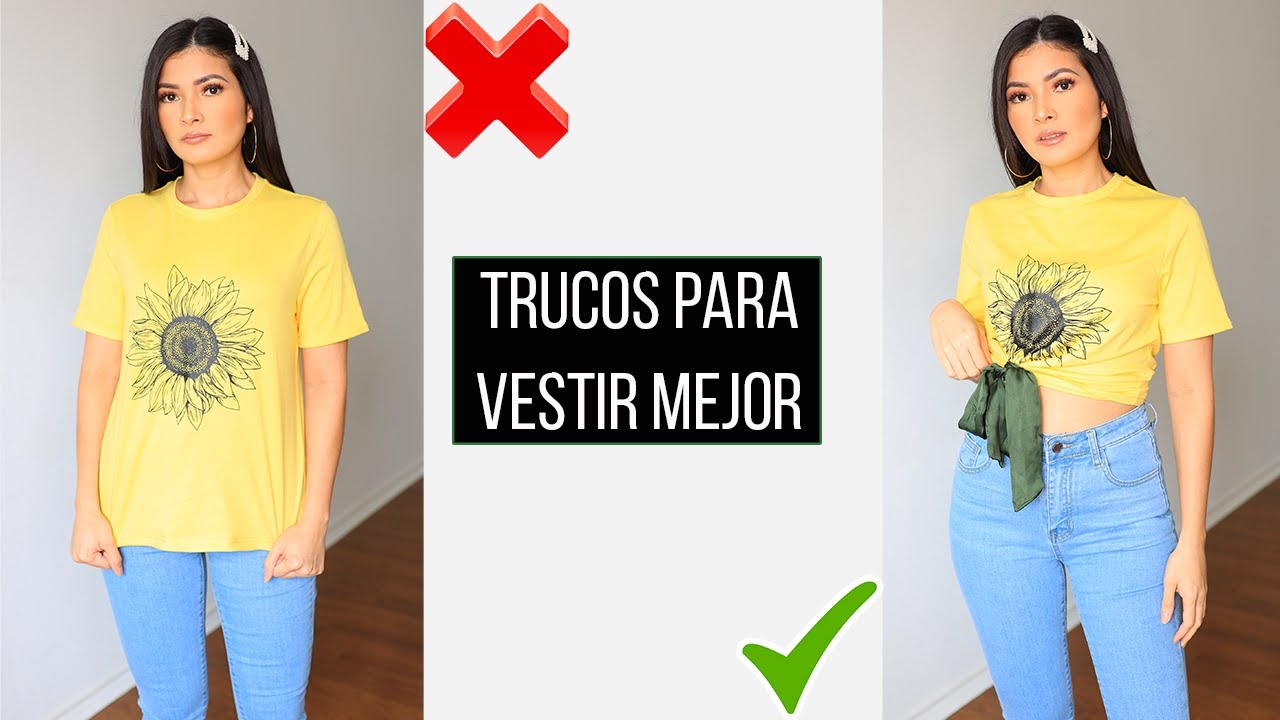 TRUCOS PARA VESTIR Y LUCIR MEJOR QUE DEBES SABER | Bessy Dressy - YouTube