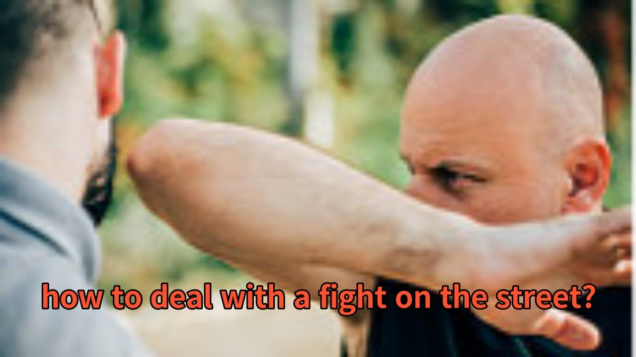 how to deal with a fight on the street? - YouTube