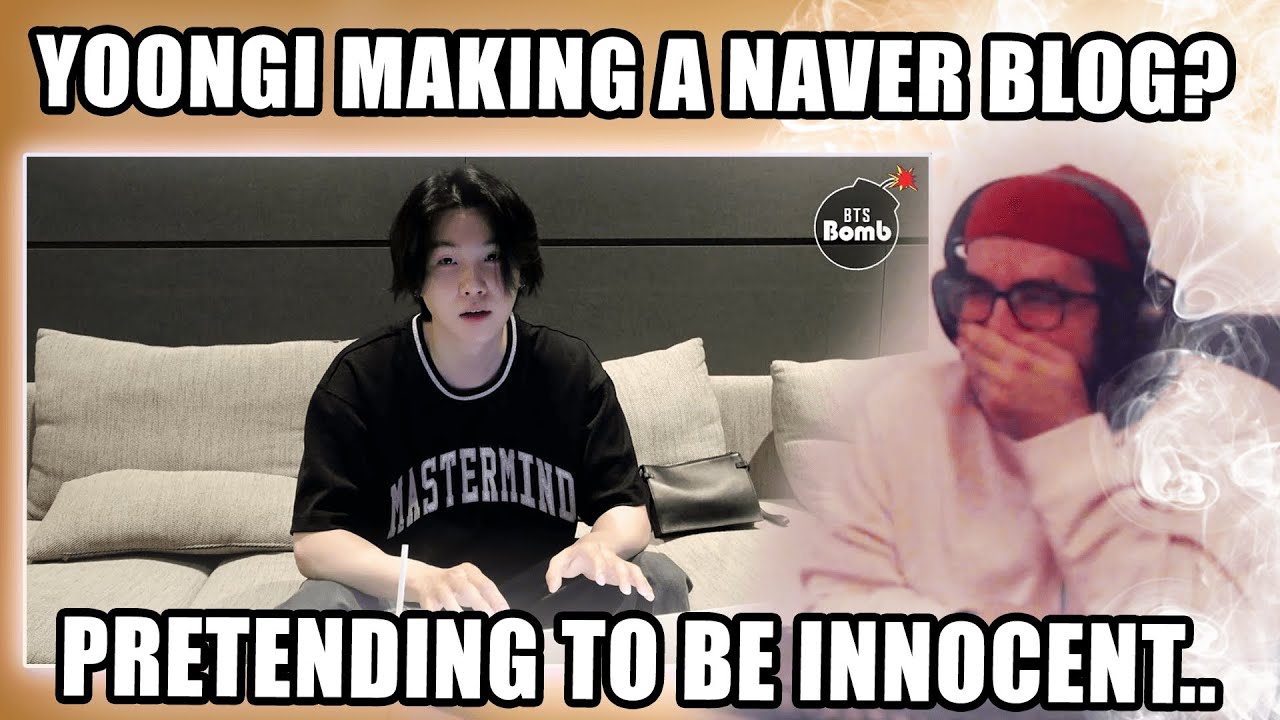 SUGA's POV Naver Posting - BTS (방탄소년단) [BANGTAN BOMB] | Shiki Reaction ...