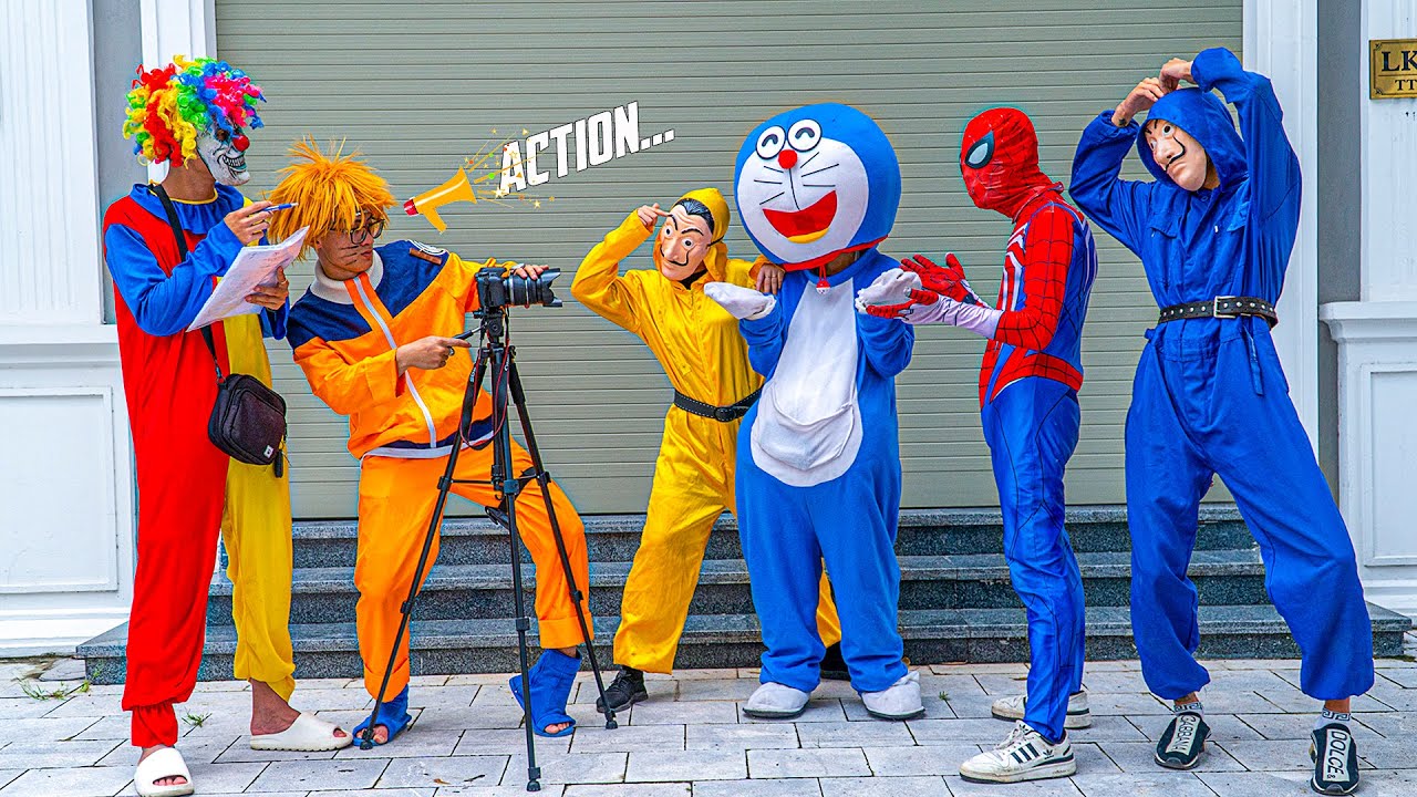 Doraemon Movie 27 | Naruto Shippuden vs Public Pranks of Spider-man x ...