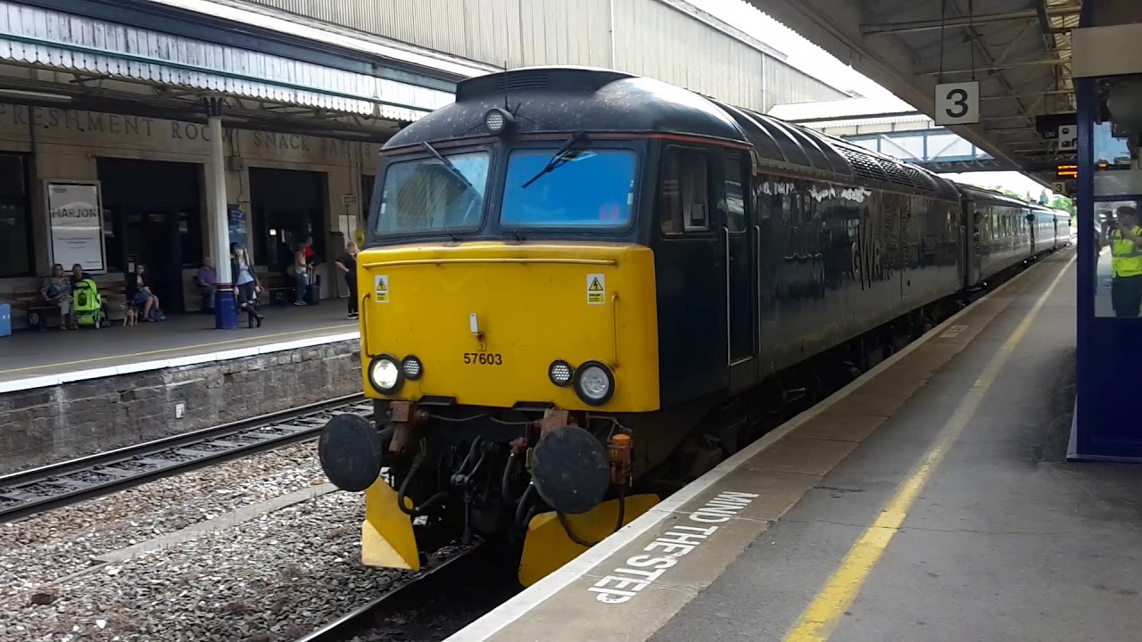 Class 57 Loco Haul Service - YouTube