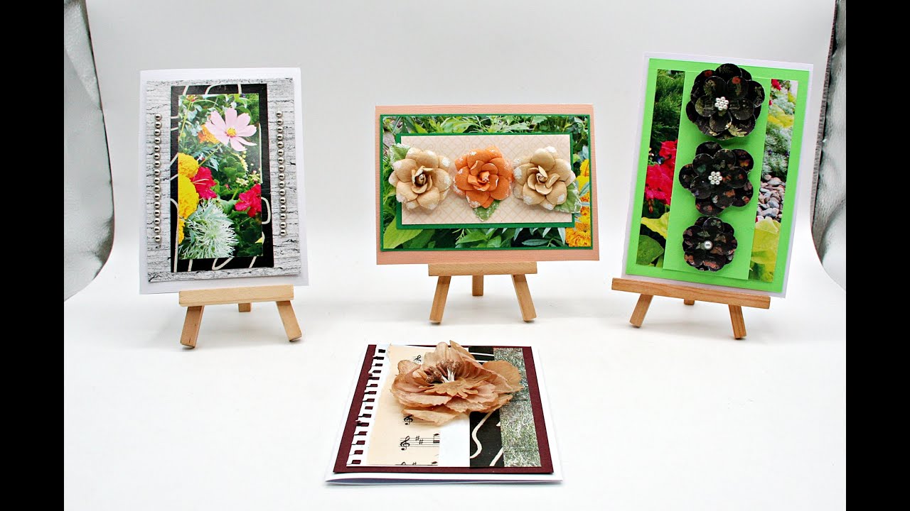 Making cards using recycled items video 259 - YouTube