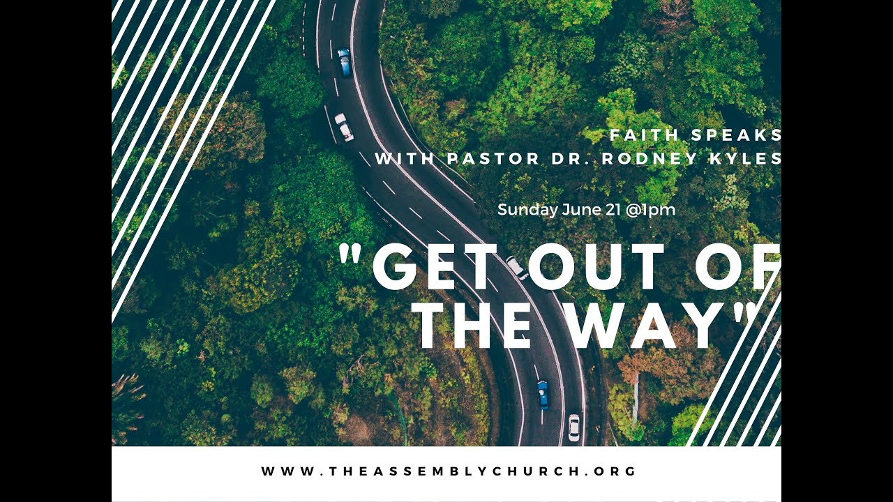 Get Out Of The Way - YouTube