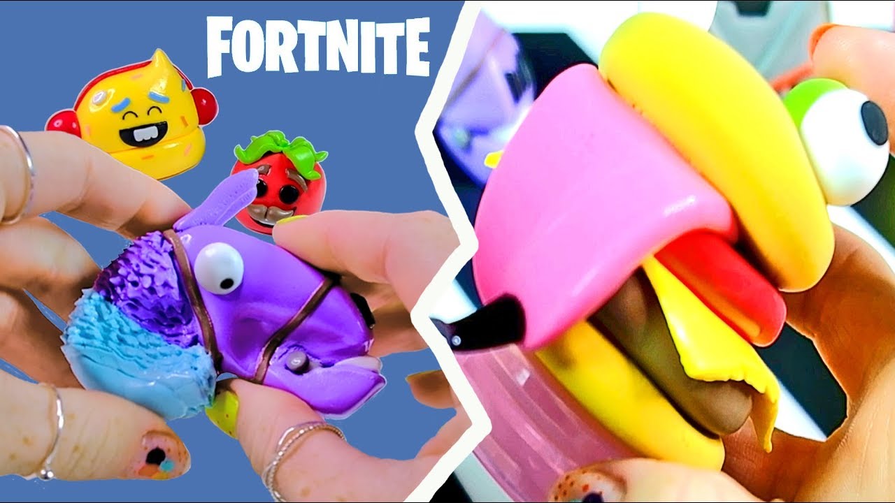 Durrr Burger & Fortnite Skins (Battle Royale) - Clay Tutorial 🍔 (Clay ...