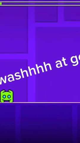 I am so trash at geometry dash - YouTube